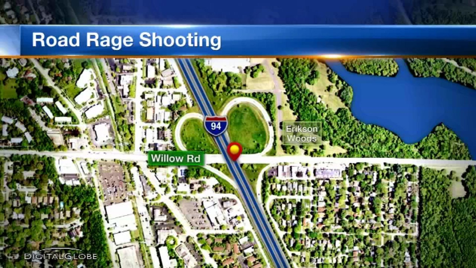 Police Vehicle Shot In Road Rage Incident On Edens Expressway In