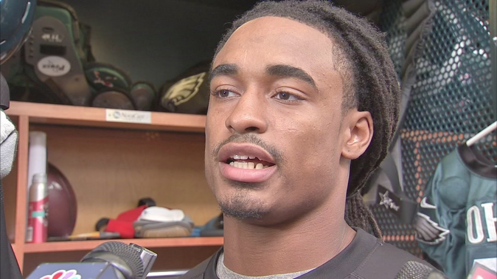 Eagles WR Marcus Johnson personal connection to Houston - 6abc Philadelphia