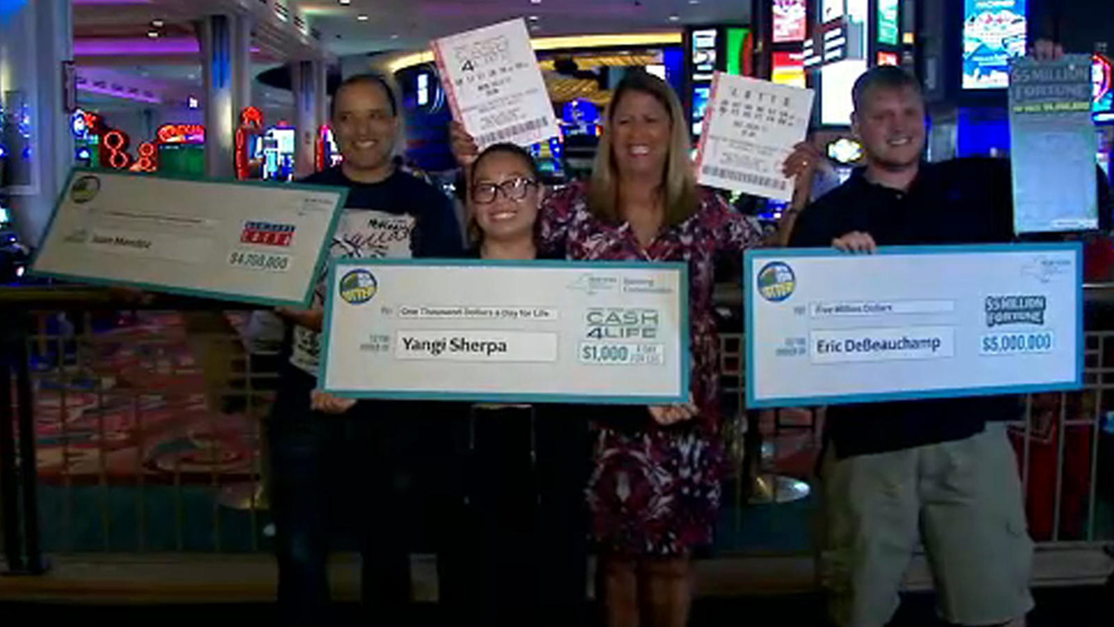 Lottery winners from Long Island, New York City split $16.7 million in ...