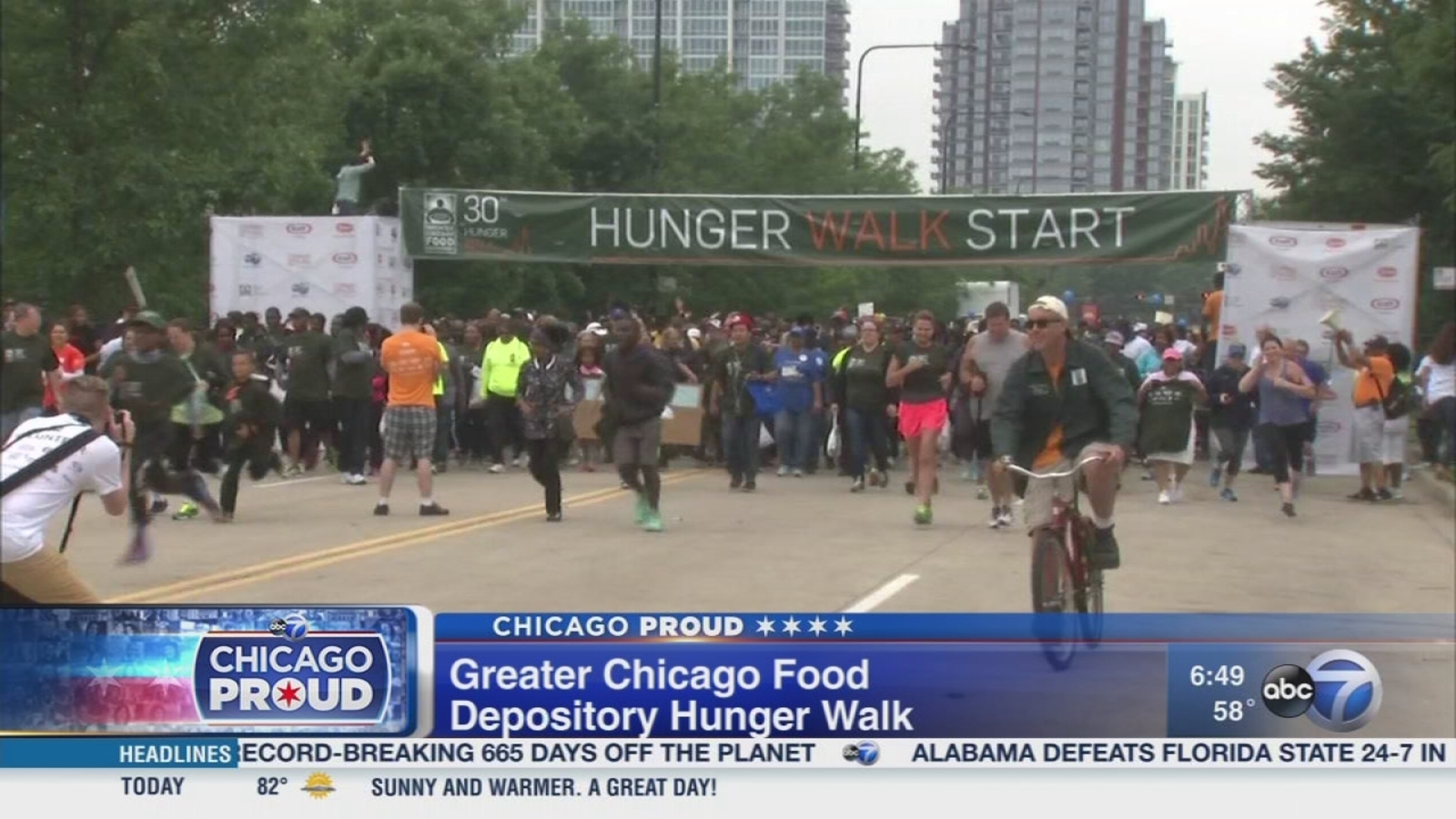 Support food pantries and shelters at the Hunger Walk - ABC7 Chicago