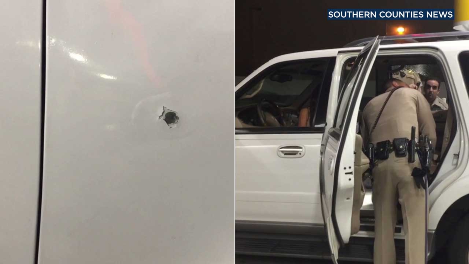 Man fires rifle at wife while chasing her SUV down 91 Freeway, police ...