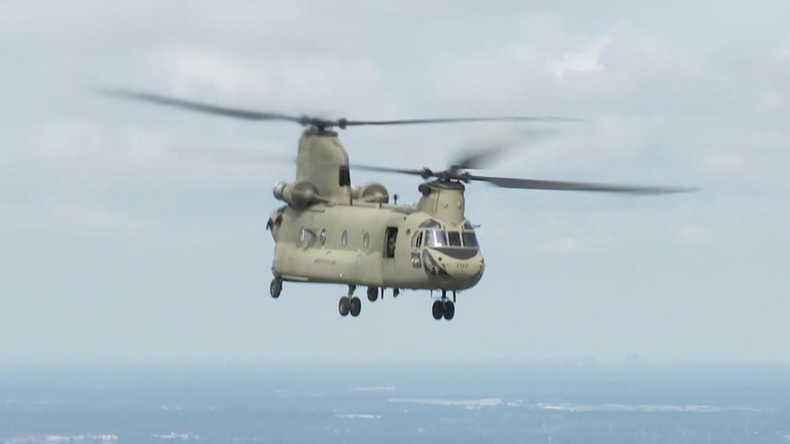 Helicopters air drop supplies to affected farmers after Harvey - ABC13 ...
