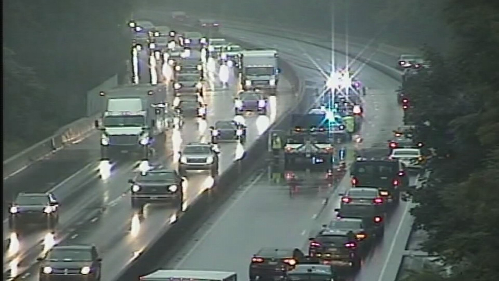 Crash Cleared On Wb Schuylkill Expressway I 76 6abc Philadelphia