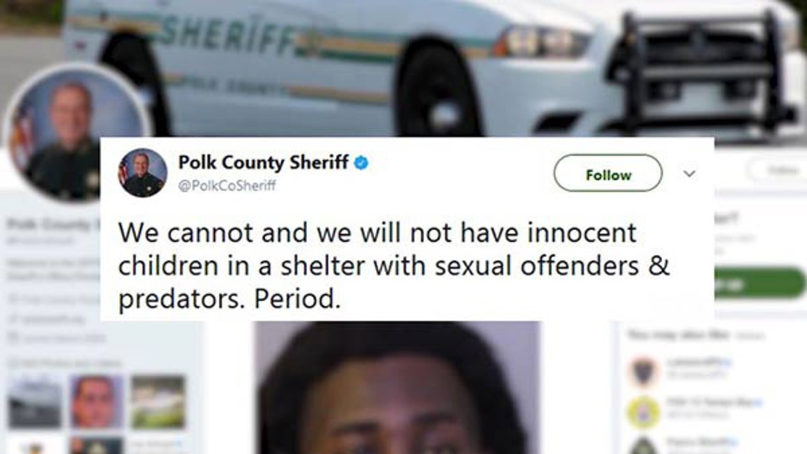 Polk County Florida Sheriff Says Sex Offenders Predators Wont Be 2496