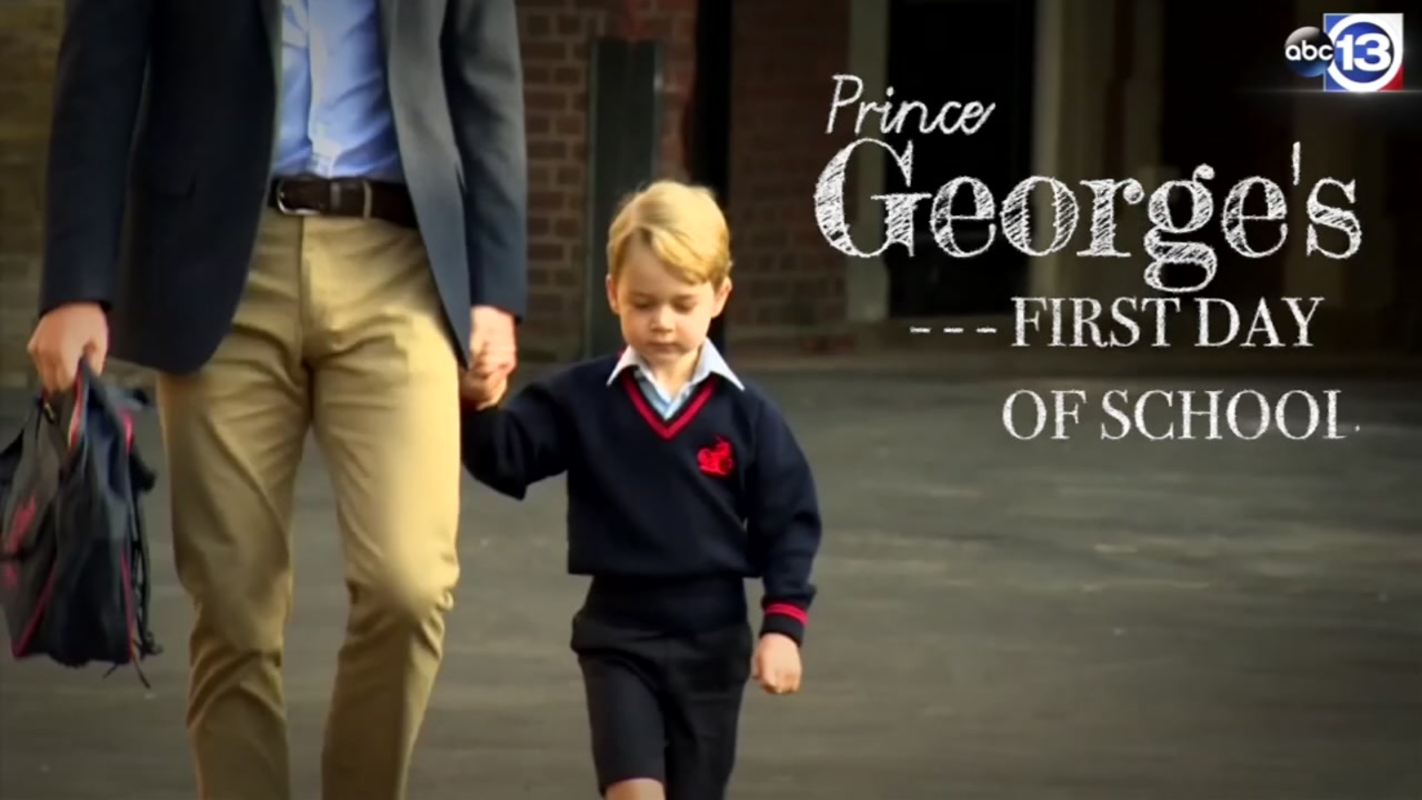 Royal school run: Prince George's first day 'a success' - ABC13 Houston