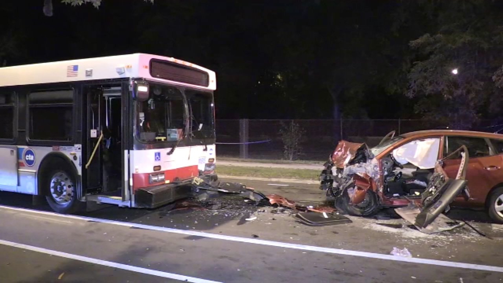1 killed, 3 injured after SUV collides with CTA bus - ABC7 Chicago