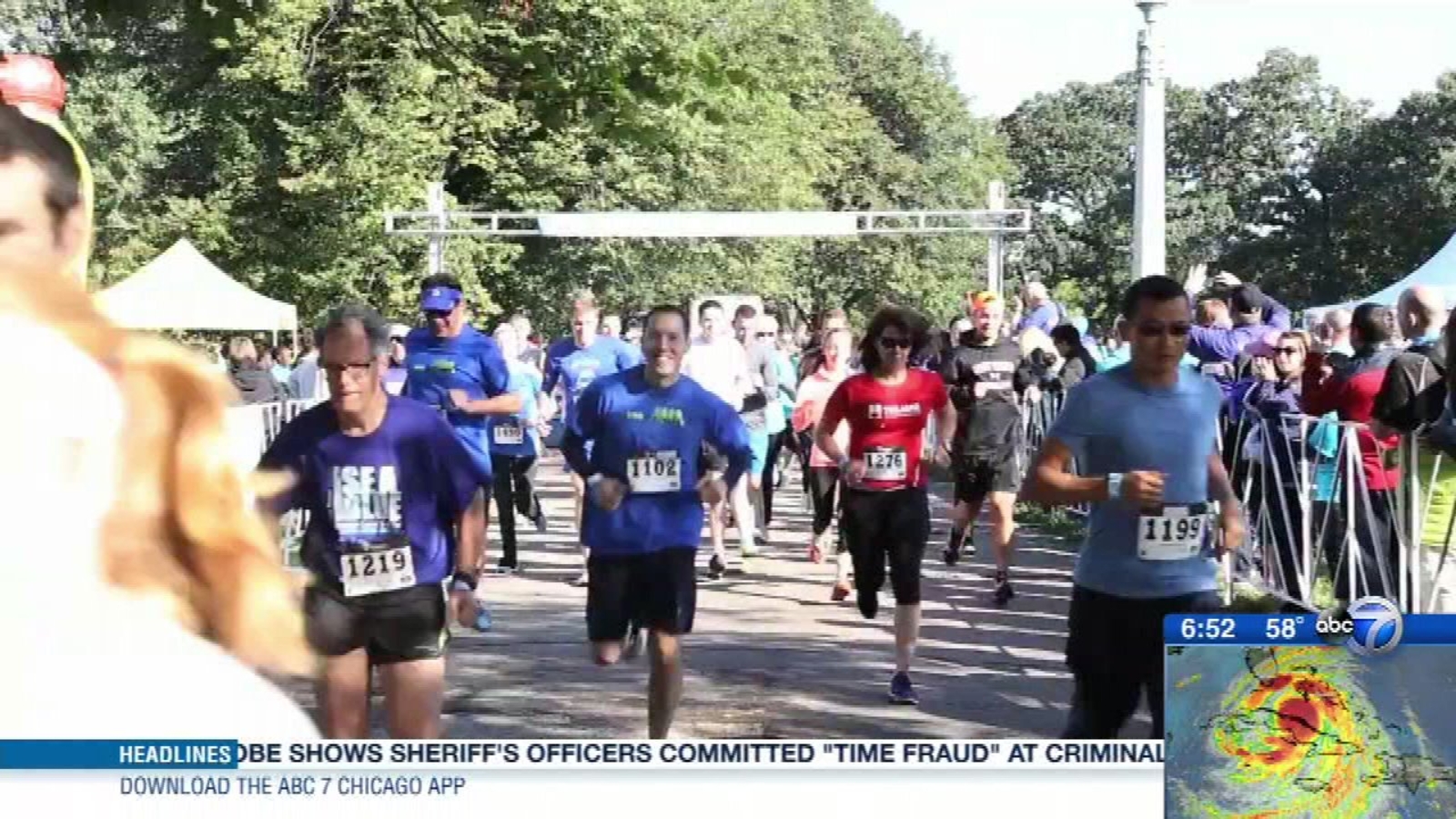 Survivors celebrate at Chicago's largest annual Prostate Cancer Walk ...