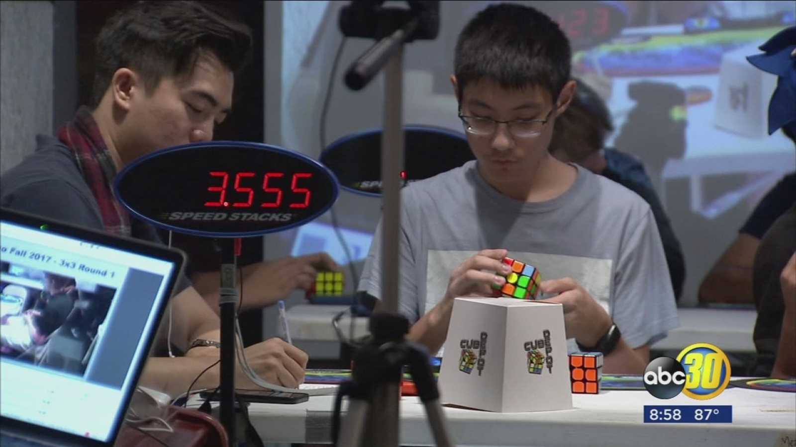 Challengers from around the world meet in Fresno for Rubik's Cube ...