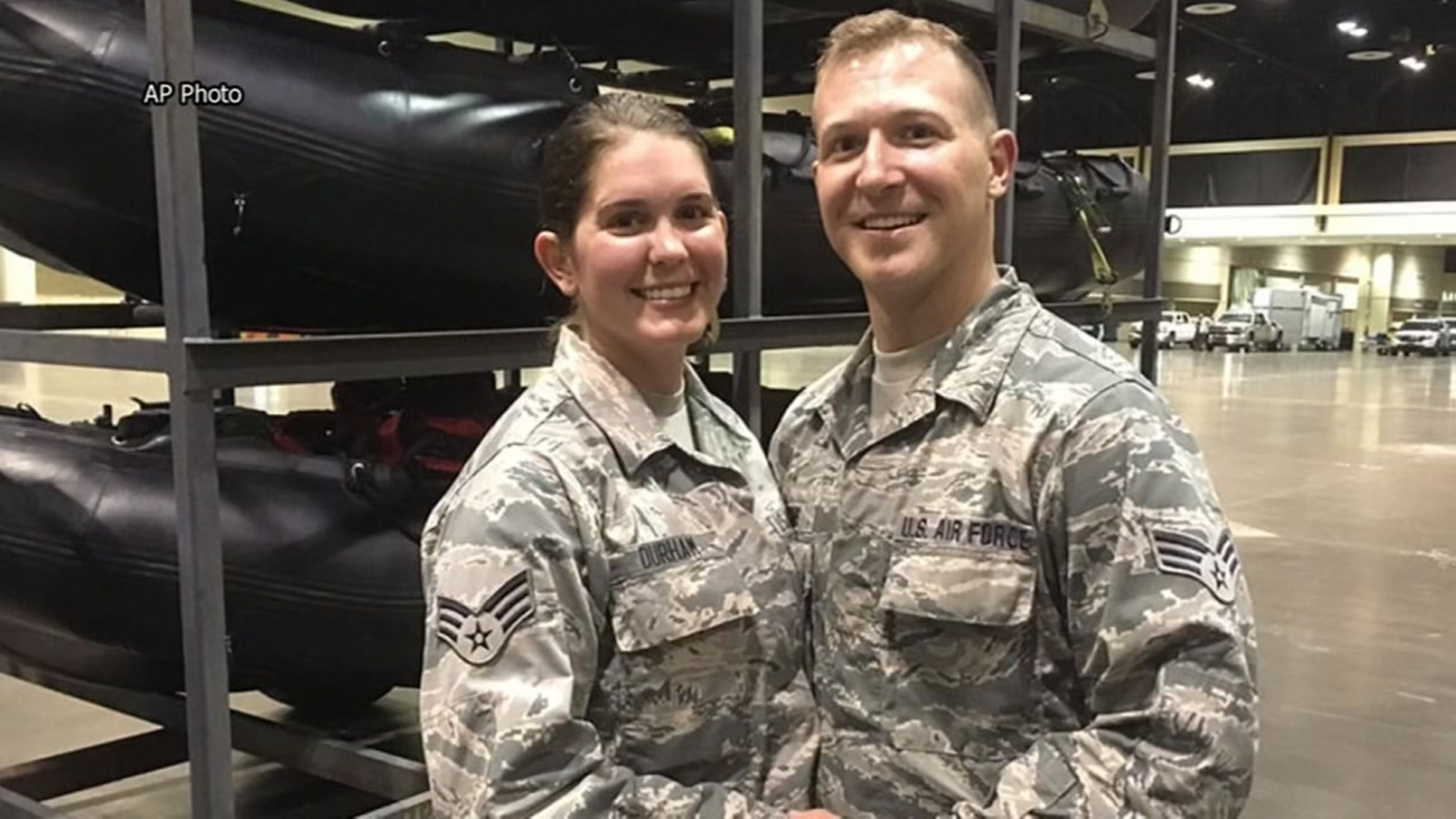 No bride's dress? No problem: Guard couple tie knot in Irma - ABC30 Fresno