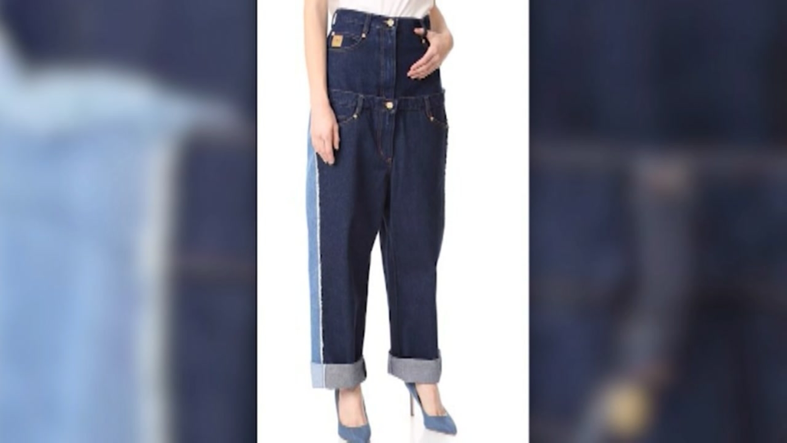 Denim on denim? New fashion trend makes you want to do a double take ...