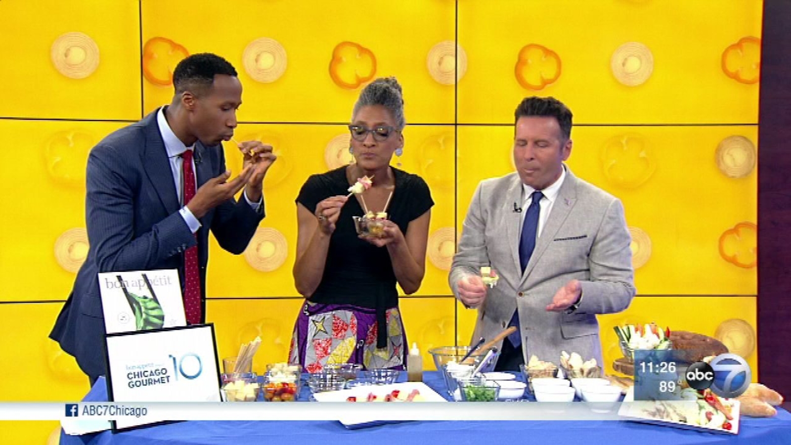 The Chews Carla Hall Stops By Abc7 To Talk About Chicago Gourmet