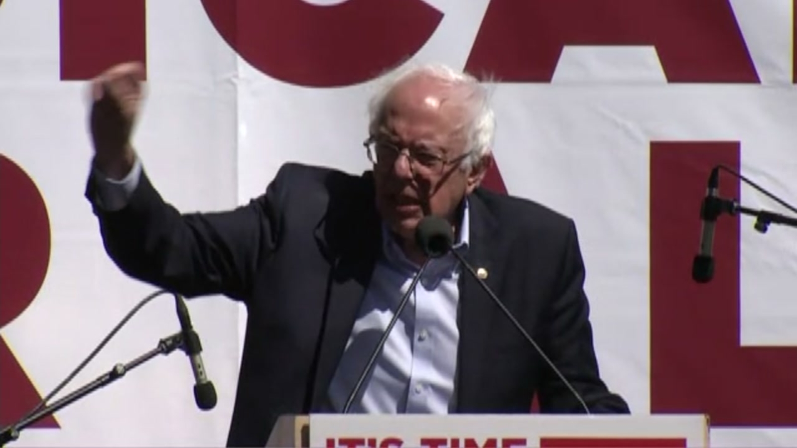 Senator Bernie Sanders visits San Francisco, talks healthcare - ABC7 ...