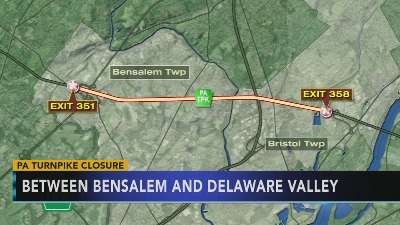 Pennsylvania road closures