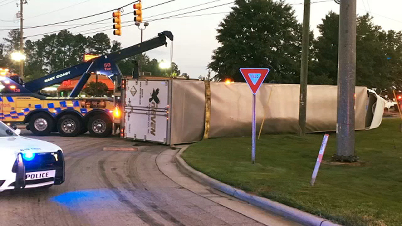 Unhappy hour: Truck with 40,000 pounds of vodka overturns in North ...