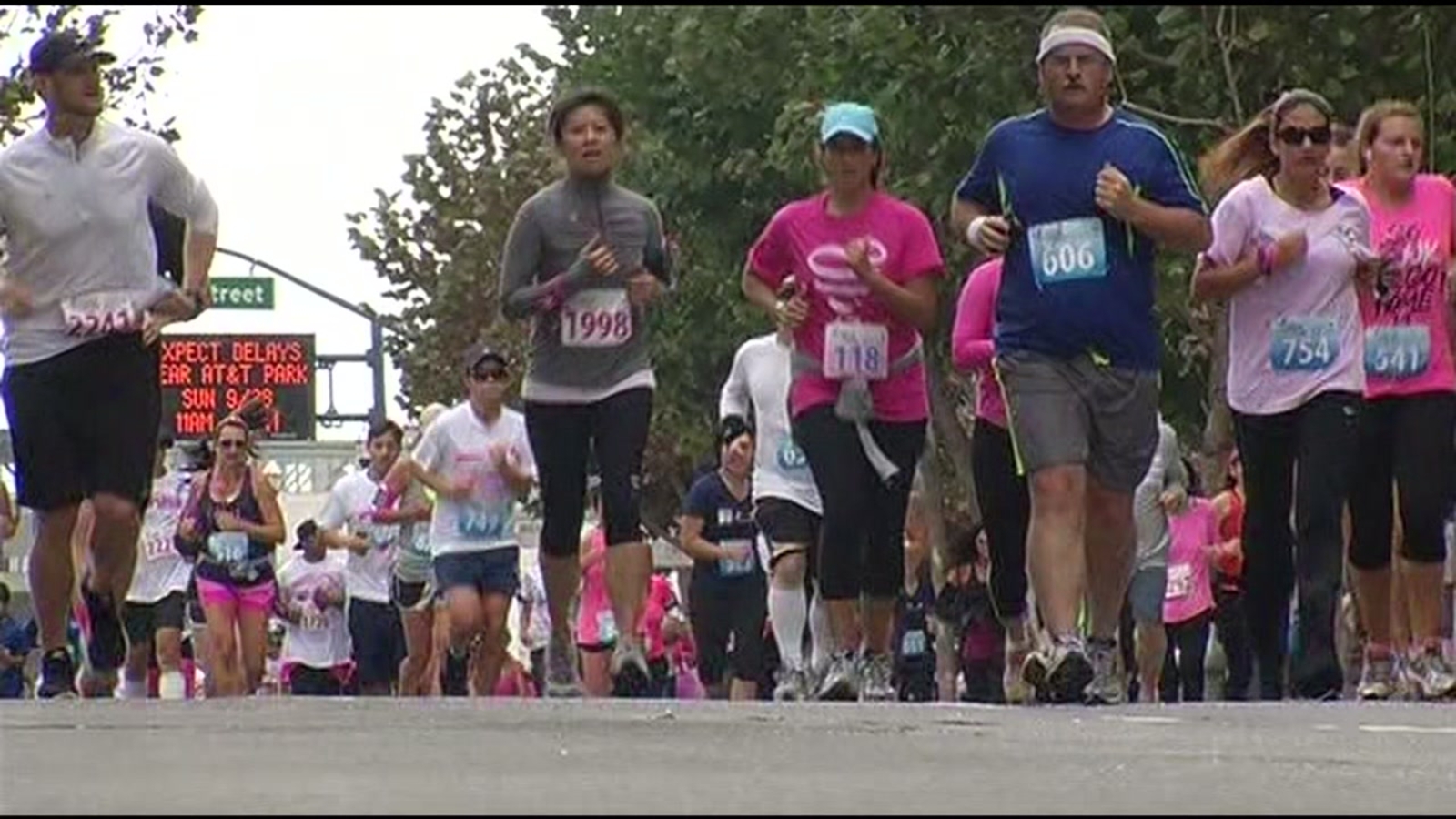 Hundreds take part in Susan G. Komen Race for The Cure in San Francisco ...