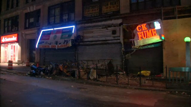 Unstable building - ABC7 New York