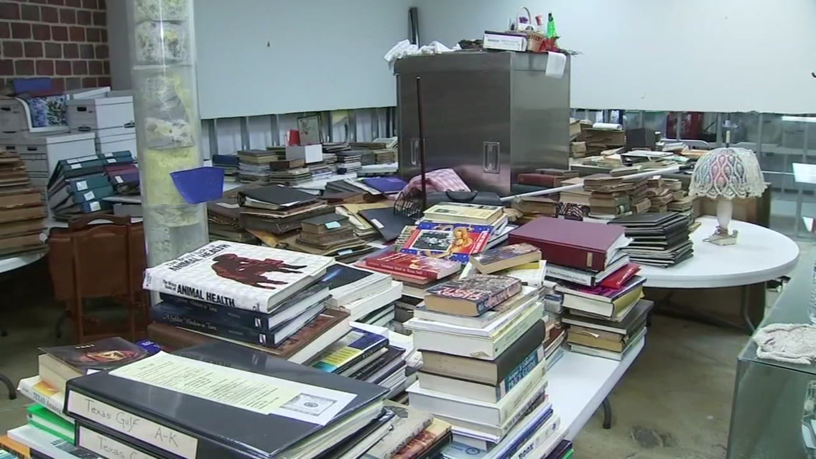 Wharton County Historical Museum works to restore artifacts damaged by ...