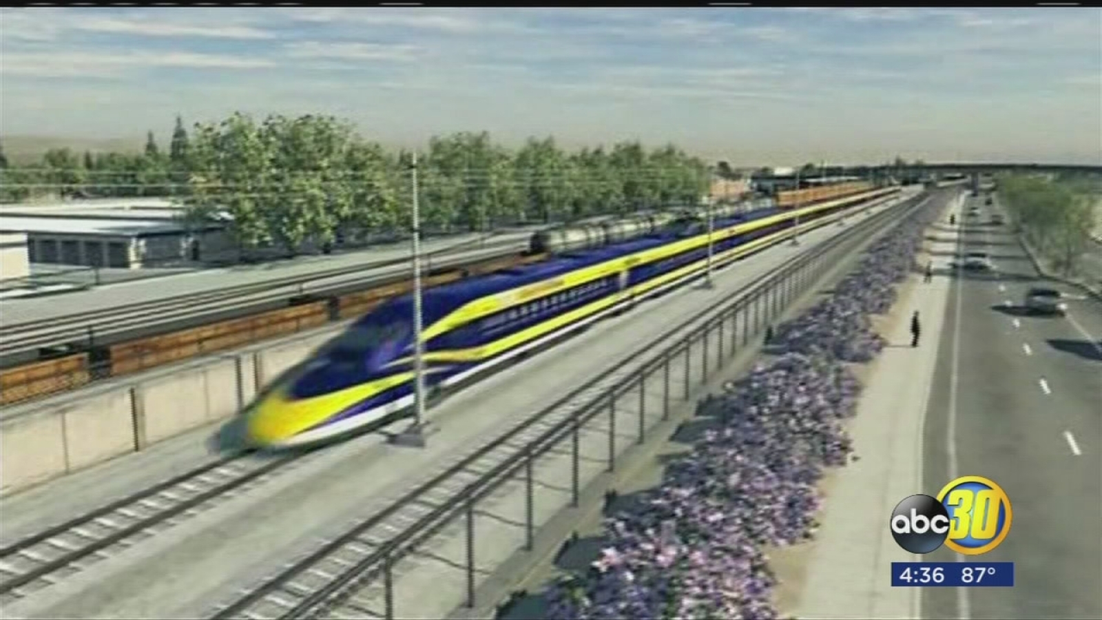 Kings County Supervisor opposes high-speed bullet train's route - ABC30 ...