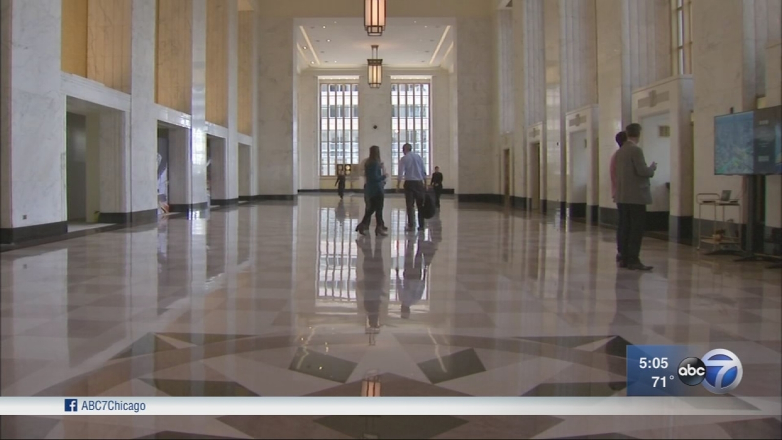 Lobby renovations at Chicago's historic Main Post Office complete ...