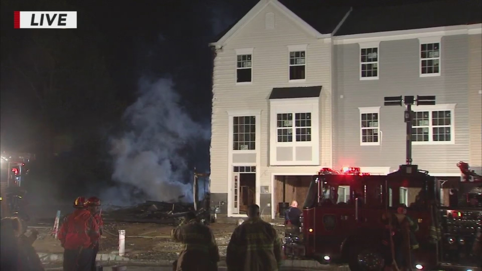 Fire damages homes under construction in Sicklerville, N.J. - 6abc ...