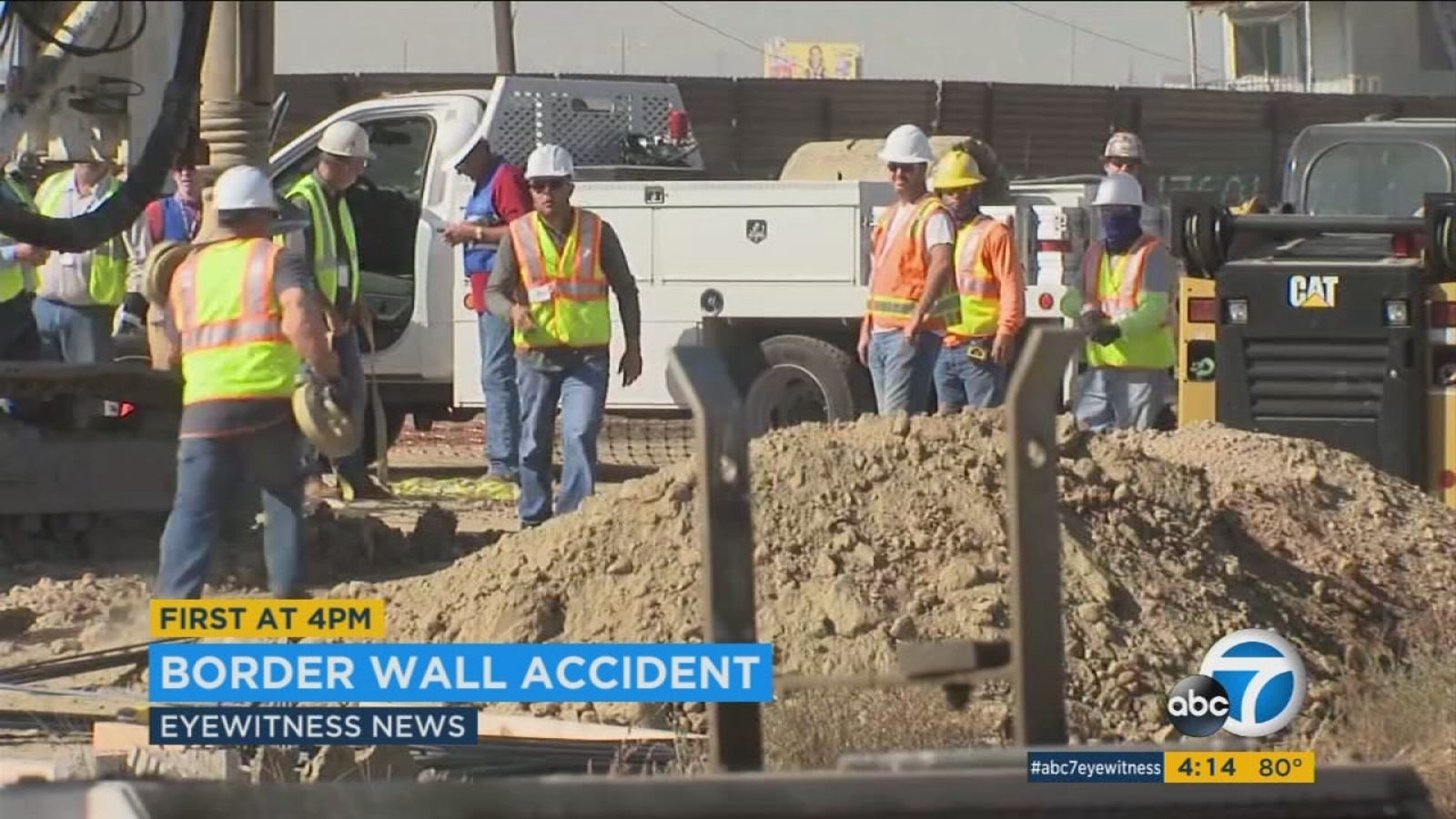 Worker plummets into 40-foot hole at border-wall construction site in ...