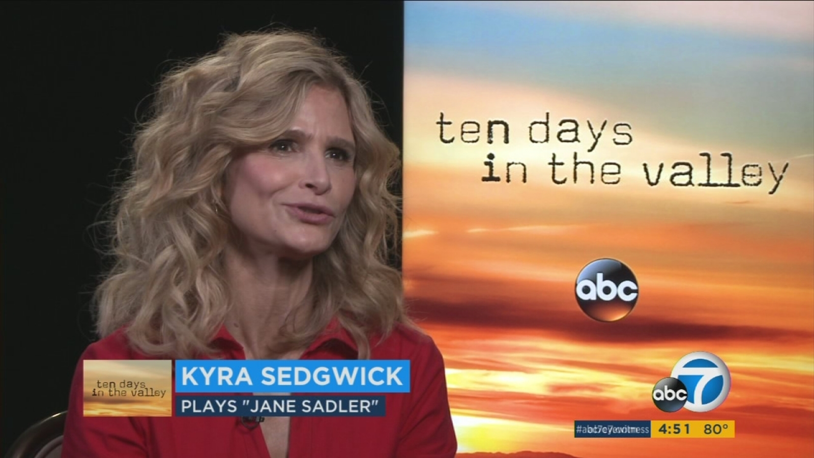 Kyra Sedgwick returns to TV in "Ten Days in the Valley" - ABC7 Los Angeles