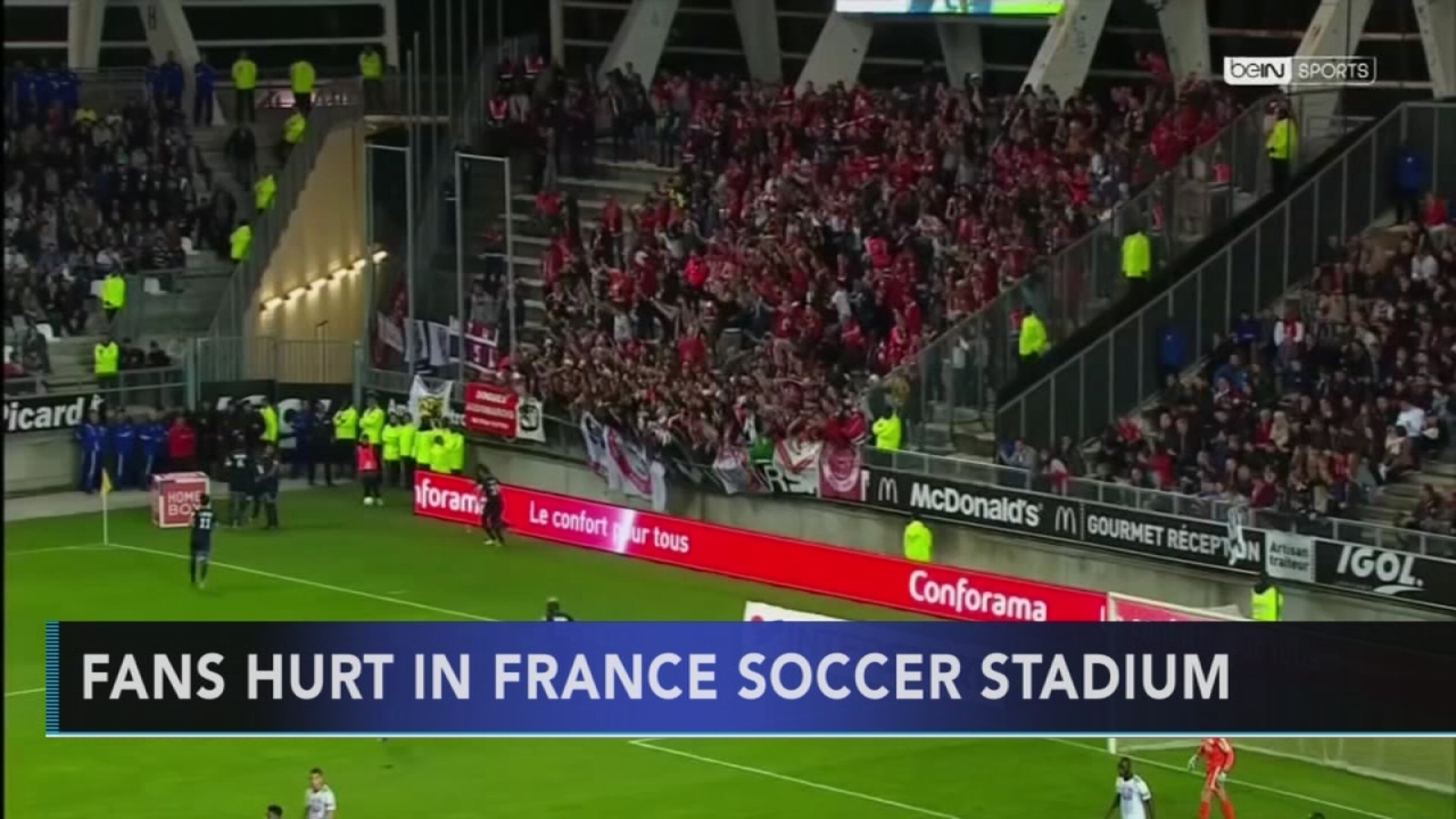 Barrier collapses at soccer game, 29 injured - 6abc Philadelphia