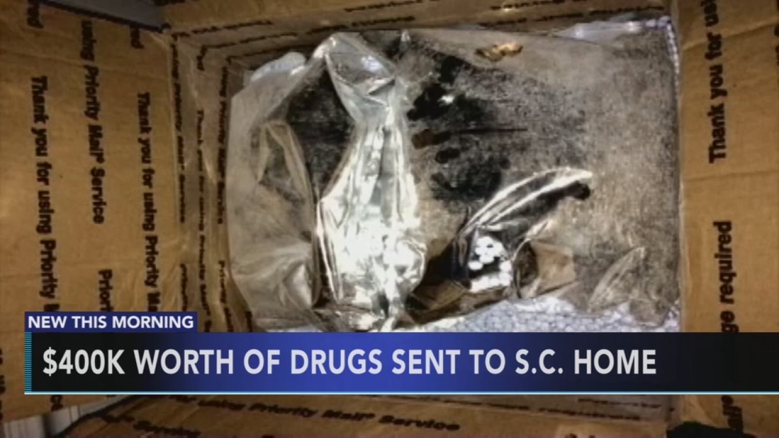 Woman orders yoga mat, receives $400K worth of drugs - 6abc Philadelphia