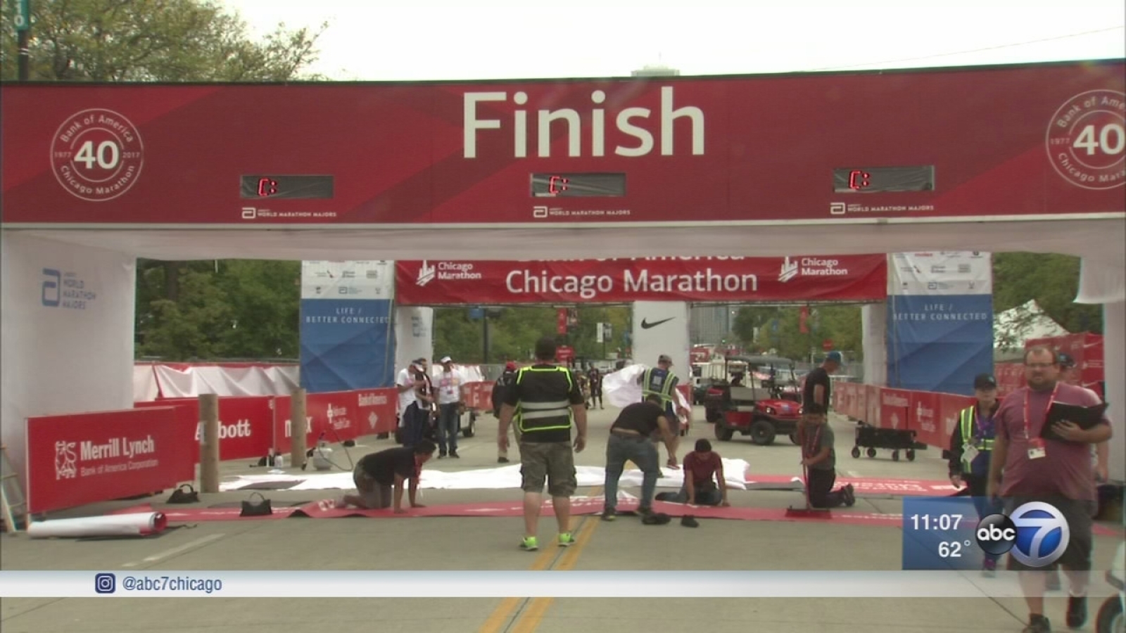 Runners, organizers prepare for warm weather during Chicago Marathon ...