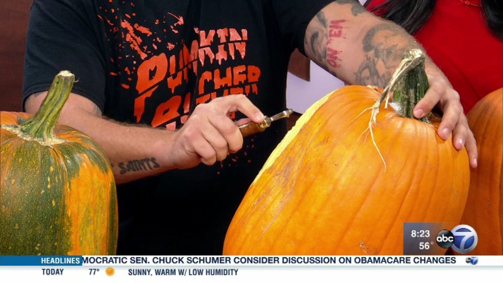 Jack-o'-lantern carving for Halloween - ABC7 Chicago