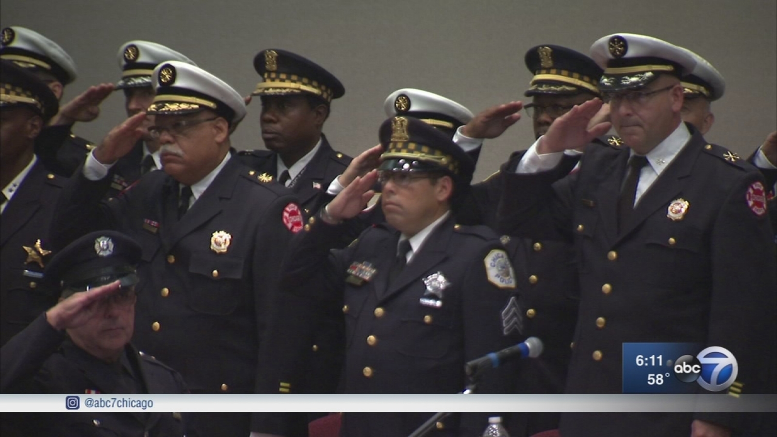 First responders honored for heroic acts in line of duty - ABC7 Chicago