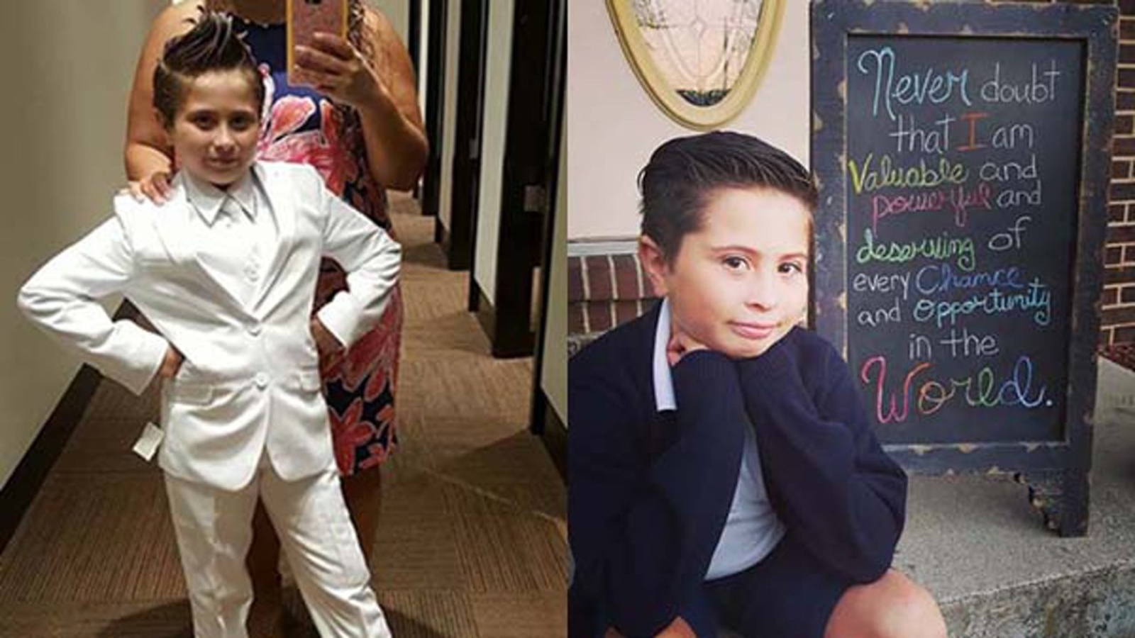 PHOTOS: Girl banned from wearing pantsuit to First Communion - ABC7 Chicago