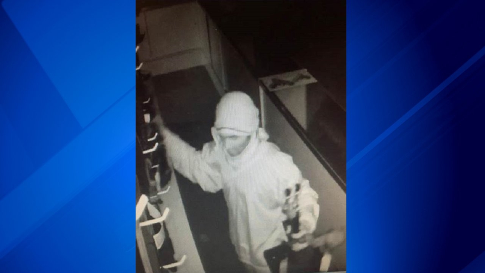 Police release surveillance image of suspect Morris gun store burglary ...