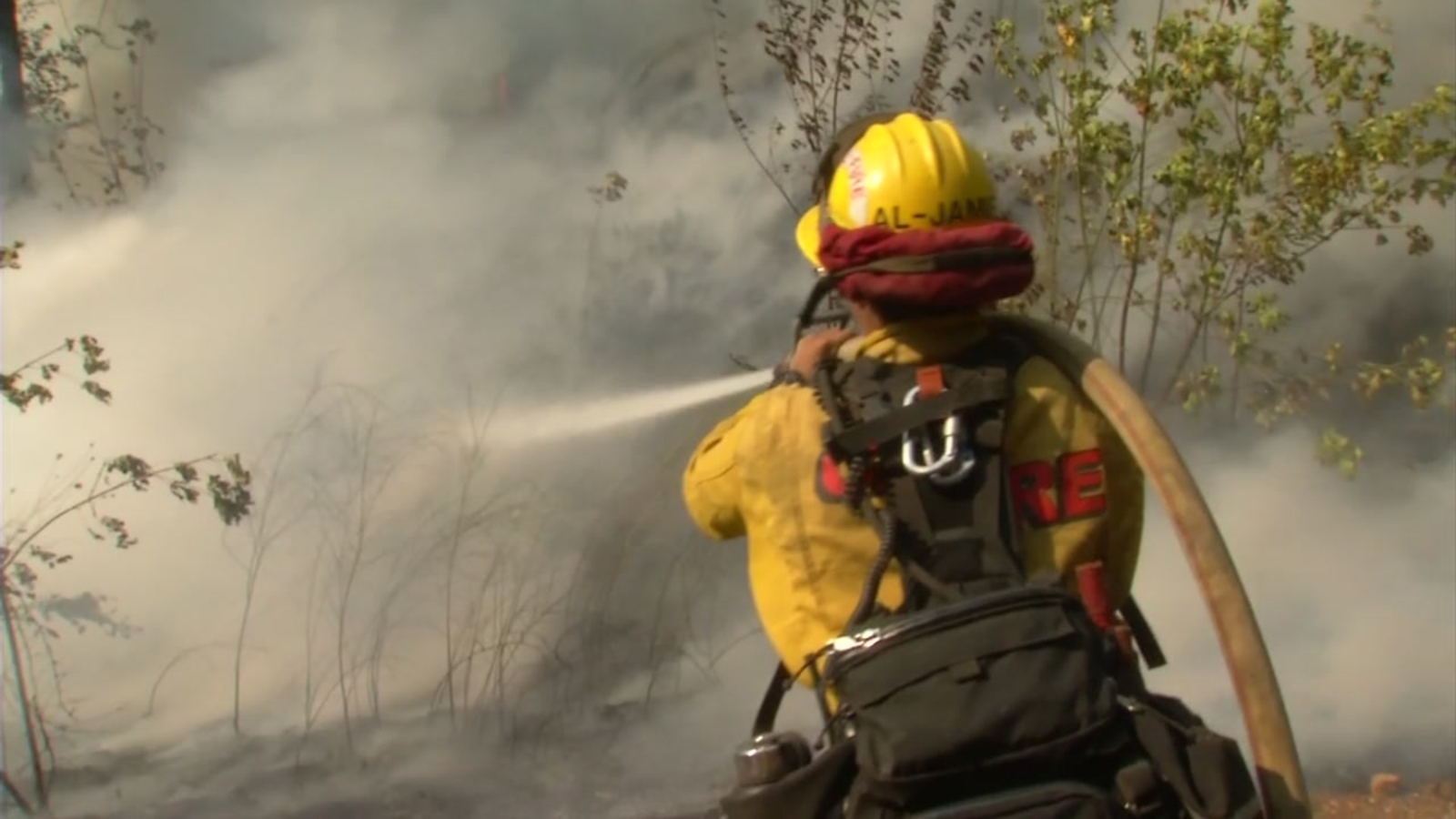 Firefighters continue brave effort to contain Calistoga wildfire - ABC7 ...