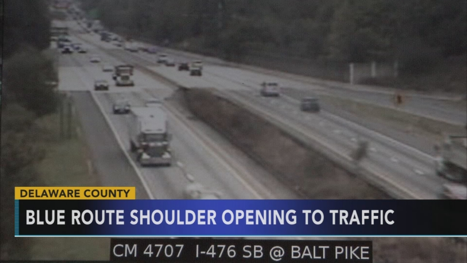 Blue Route shoulder to open to traffic - 6abc Philadelphia