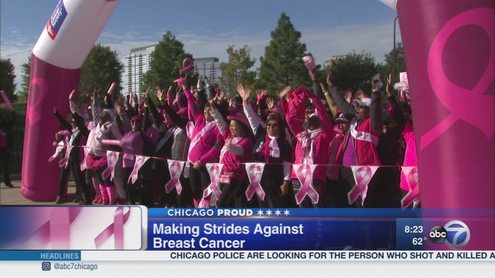 Making Strides Against Breast Cancer - ABC7 Chicago