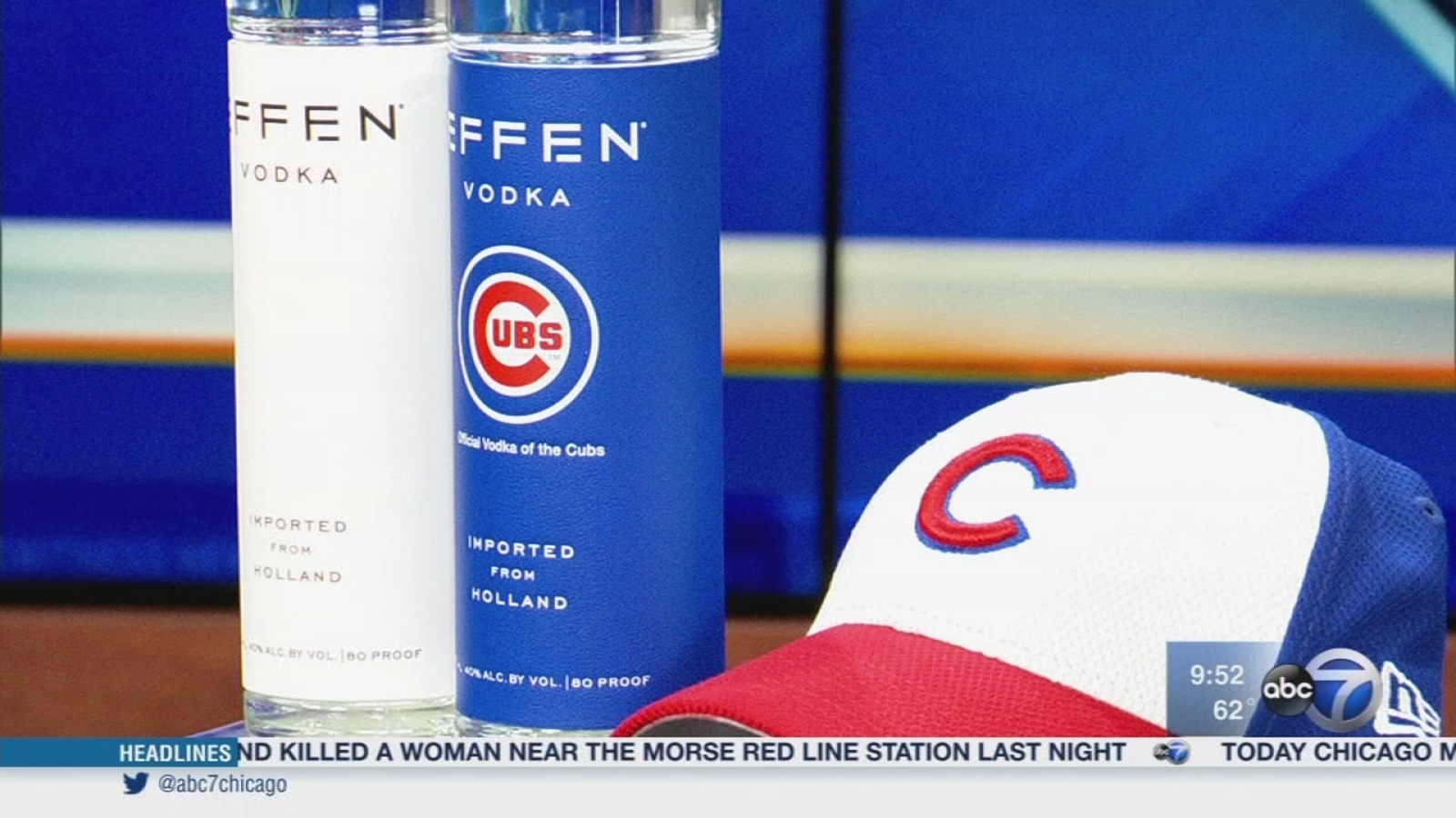 Toasting the Chicago Cubs with their official vodka - ABC7 Chicago