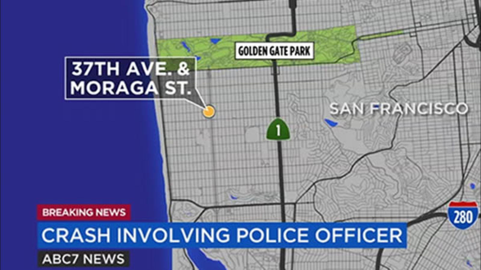 Emergency crews respond to crash involving San Francisco officer - ABC7 ...