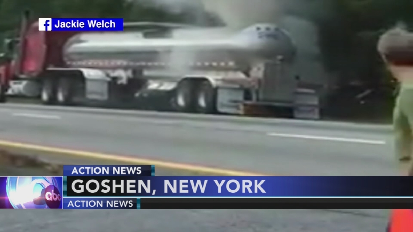 VIDEO: Strangers rescue couple trapped under burning tanker truck ...