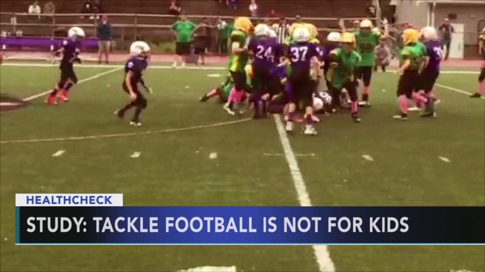 Study: Kids who play tackle football have more behavioral, cognitive ...