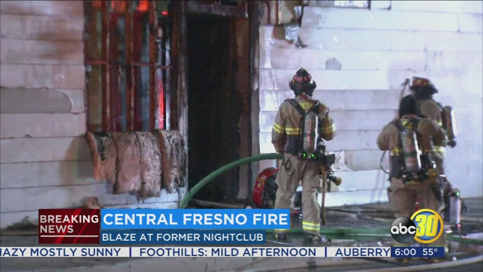 Fire officials investigating fire that broke out at abandoned building in Central Fresno - ABC30 ...