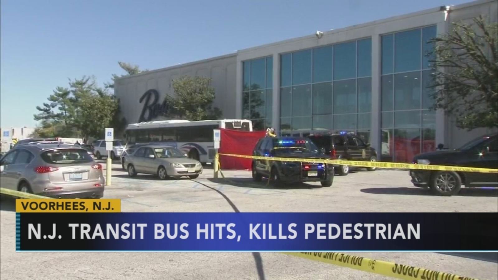 NJ Transit bus hits, kills pedestrian in Voorhees - 6abc Philadelphia