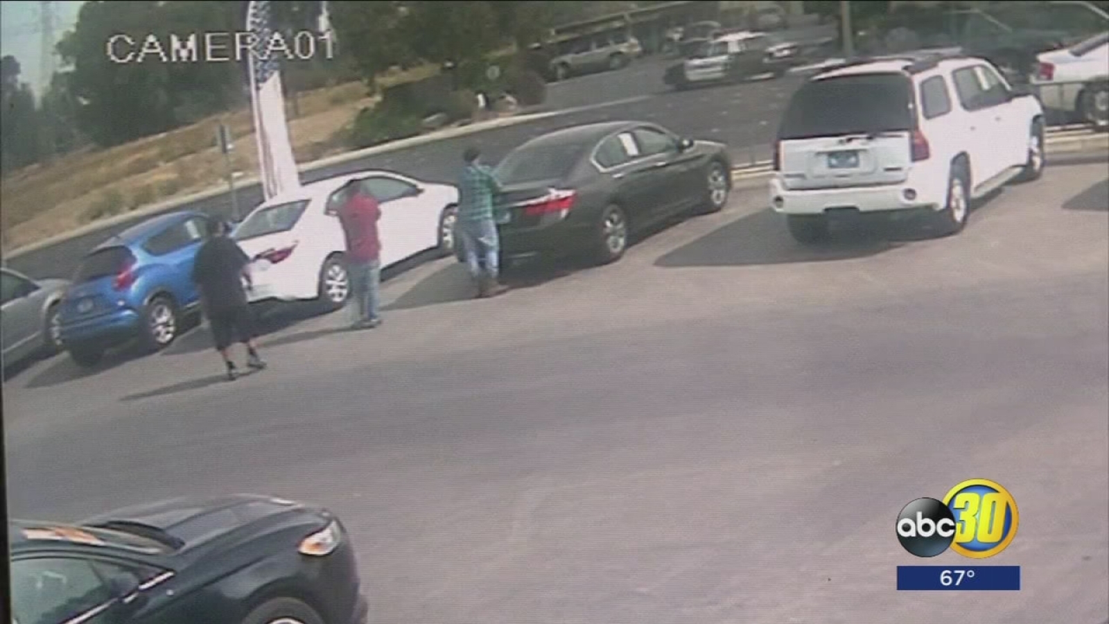 Surveillance video captures the moments leading up to officer involved ...