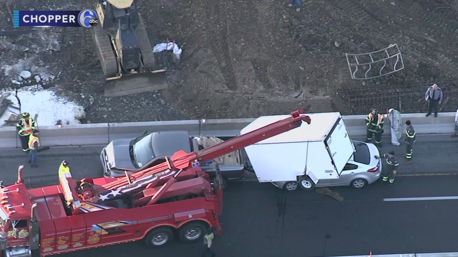 Crashes caused traffic jams on I-95 in Philadelphia, Bucks County ...