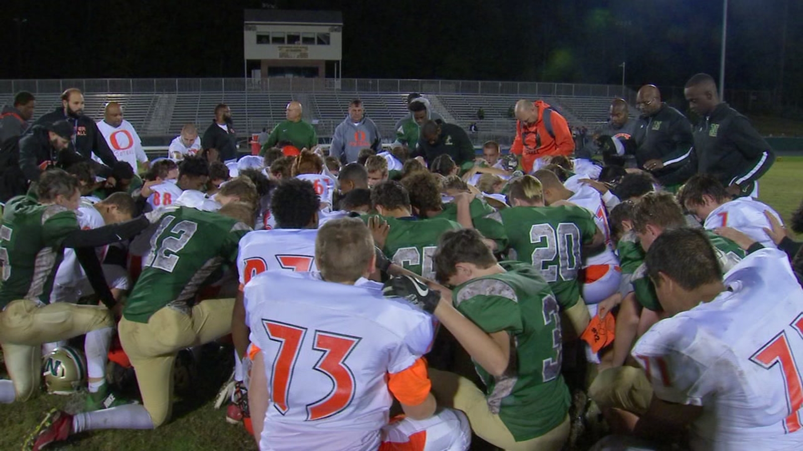 Teams unite to raise money for injured Orange High School football ...