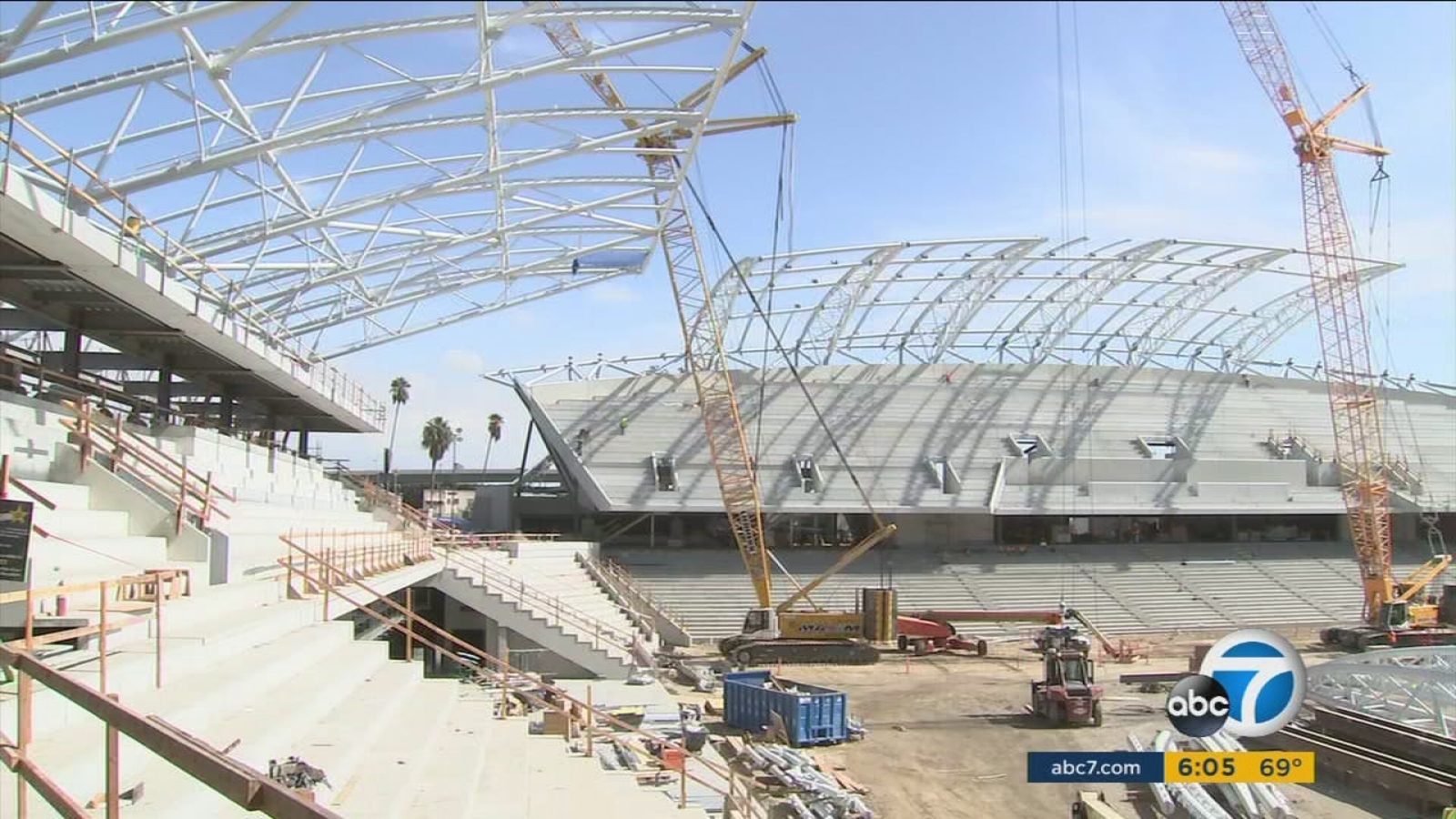 Exposition Park welcoming new soccer stadium, Lucas museum - ABC7 Los ...