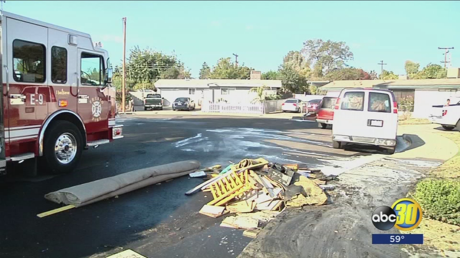 Officials are investigating the cause of a fire that destroyed a West-central Fresno home ...