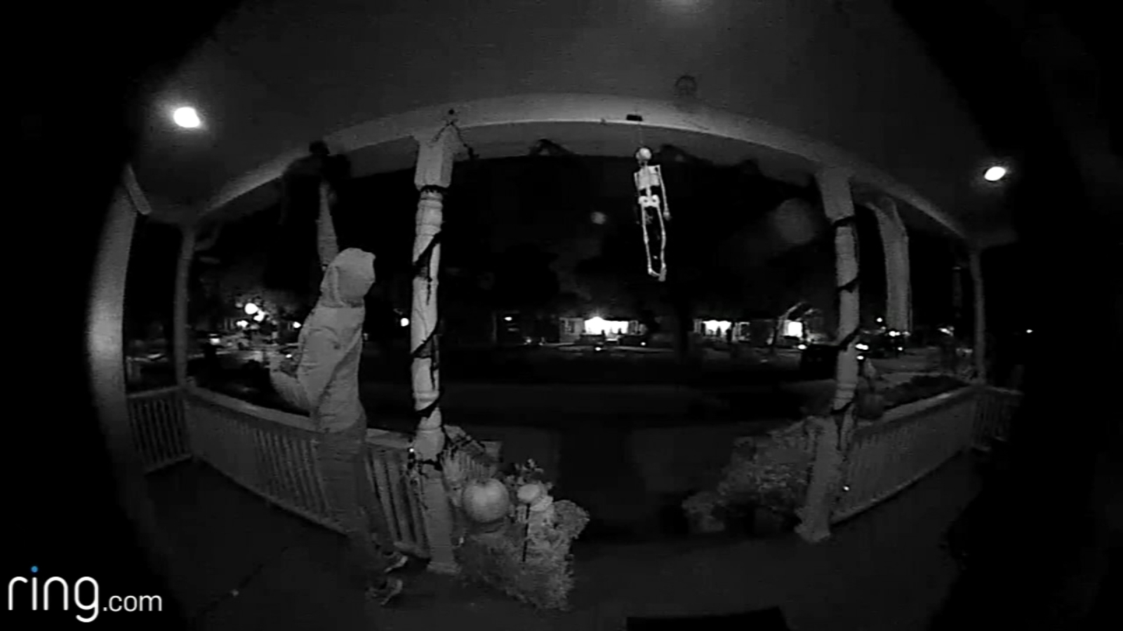 Video shows woman stealing Halloween decorations - 6abc Philadelphia