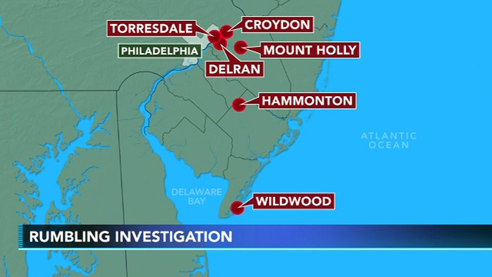 Rumbling in New Jersey and Pennsylvania remains a mystery - 6abc ...