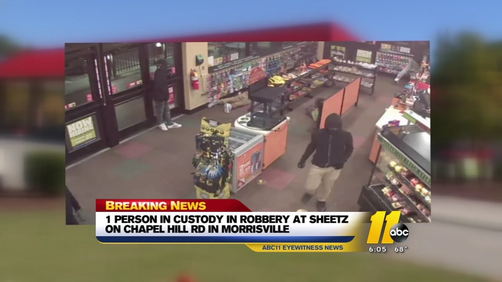 1 in custody, 3 at large in Morrisville Sheetz armed robbery - ABC11 ...